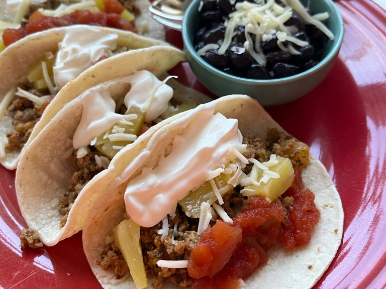 Ground Turkey Tacos Al Pastor – The Engineered Mama