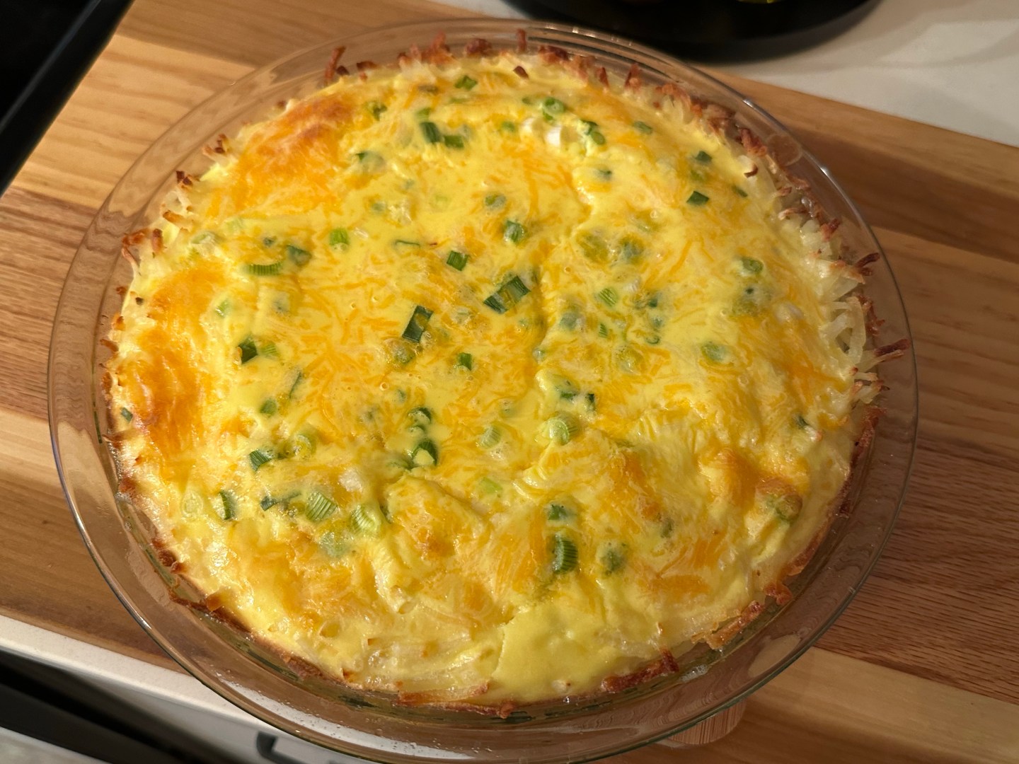 Hash Brown Crust Quiche – The Engineered Mama