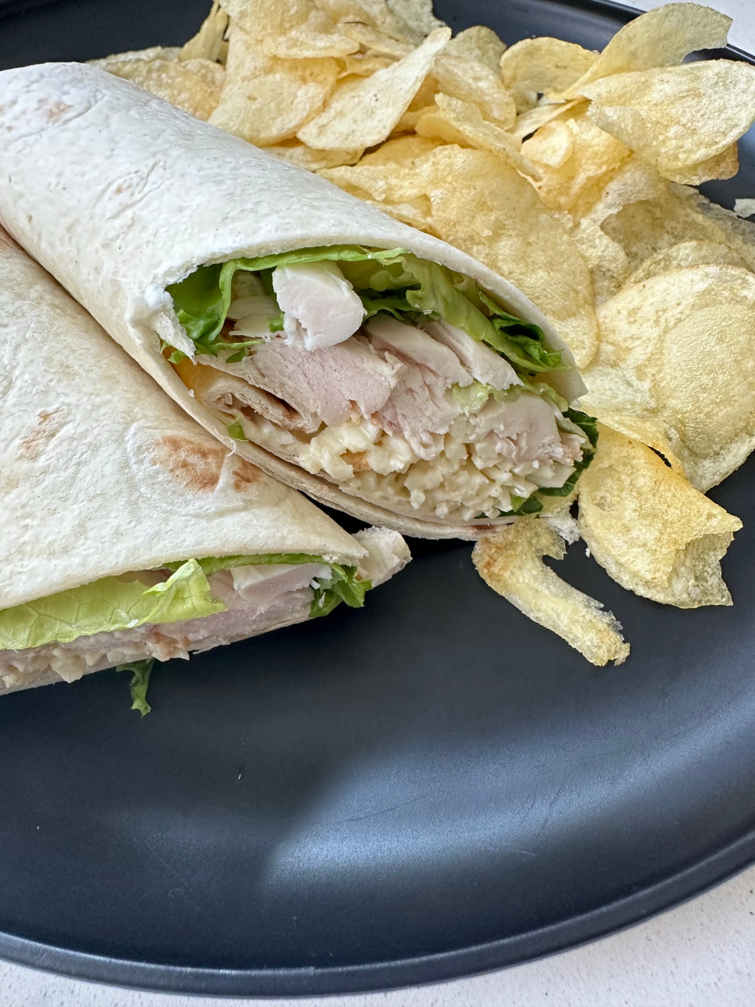 Easy (No Cook!) Chicken Caesar Wrap – The Engineered Mama
